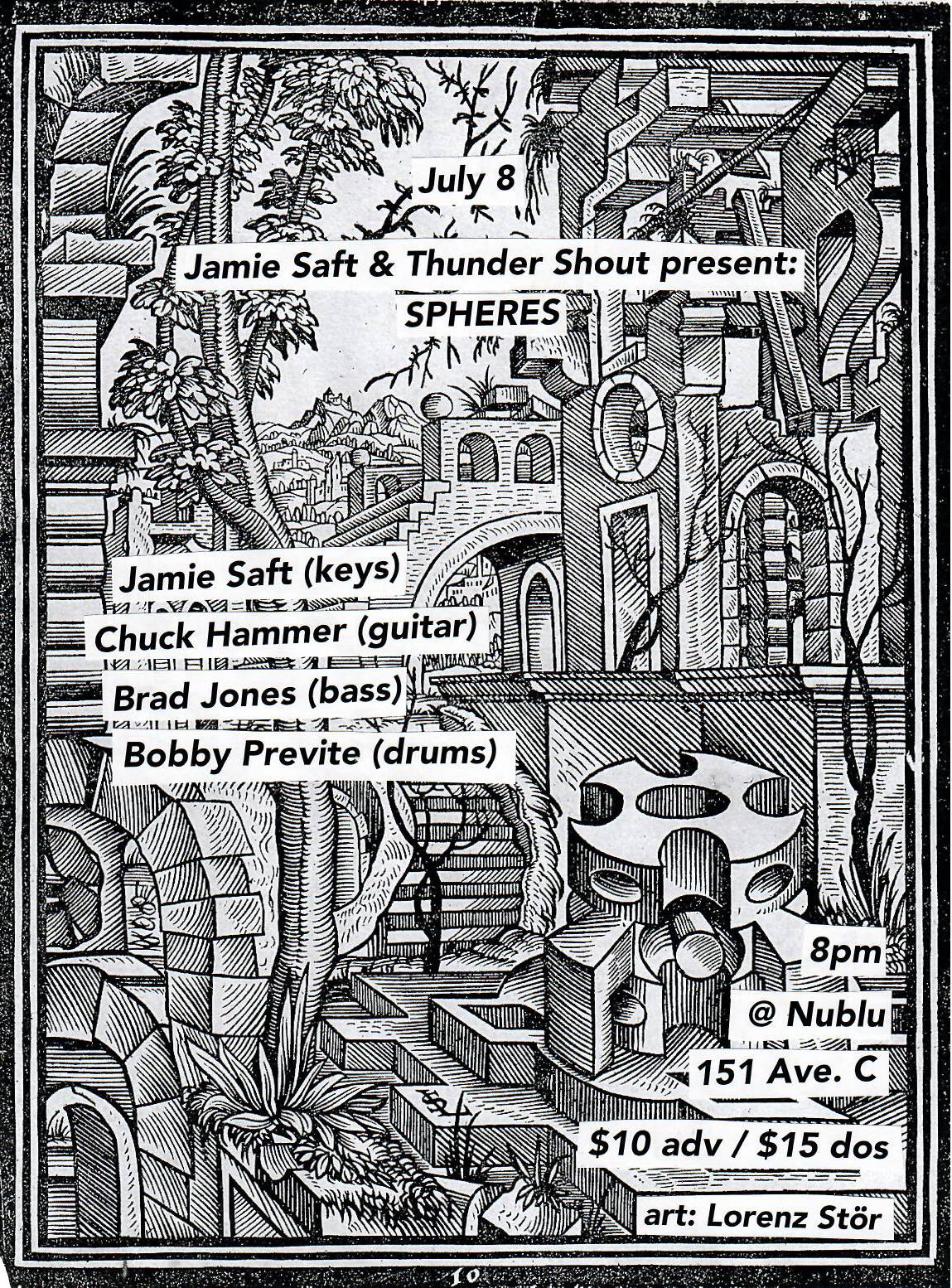 SHOWS: Spheres jazz series at Nublu – Jamie Saft